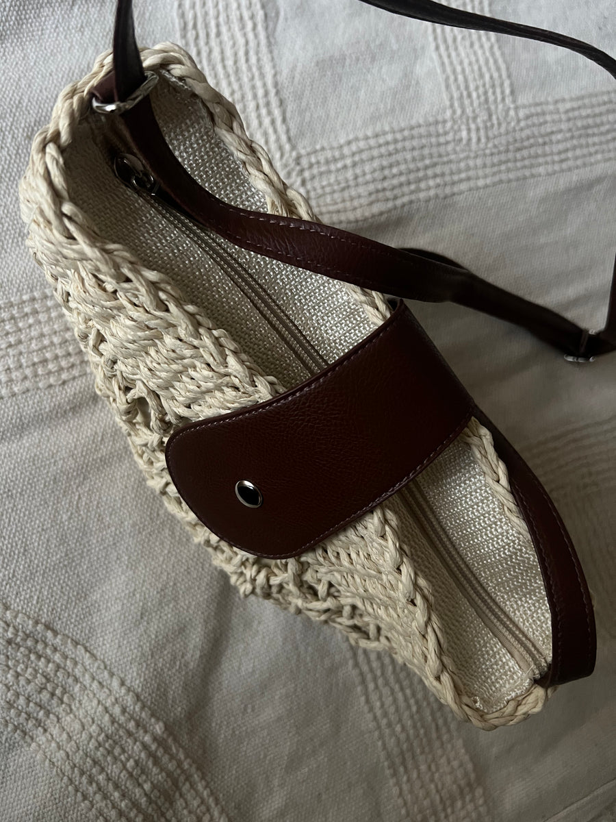 Sac Bandoulière Zanzibar beige – Nafizz Paris